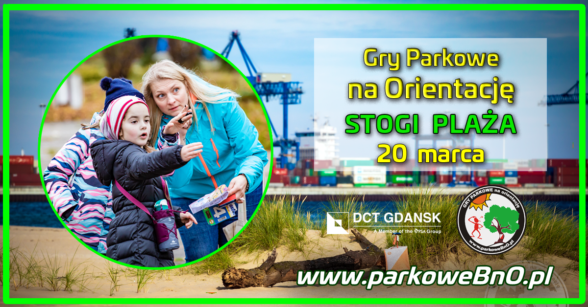 Gry Parkowe na Orientację - Stogi Plaża